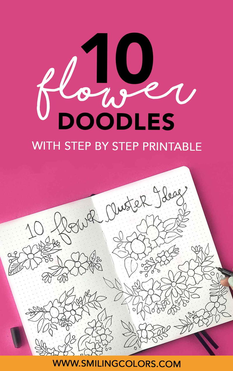 10 Flower Doodle Concepts | FaveCrafts.com
