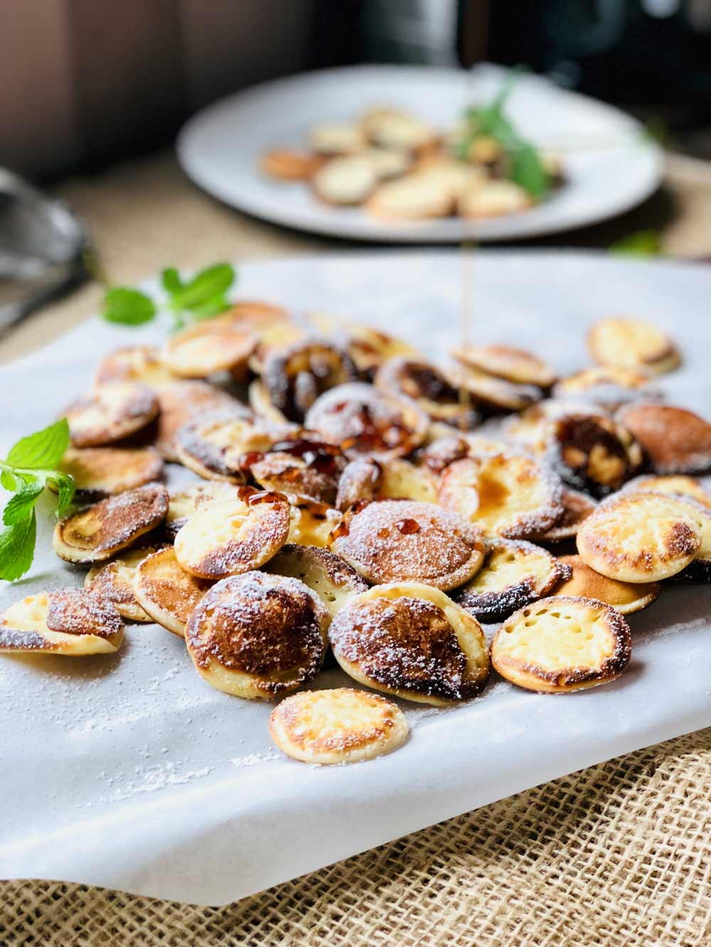 Homemade Dutch Mini Pancakes | AllFreeCopycatRecipes.com