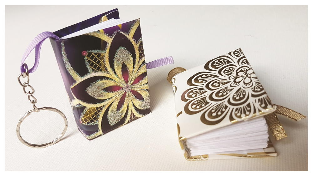 Back to School: Mini Notebooks Key Chain | FaveCrafts.com