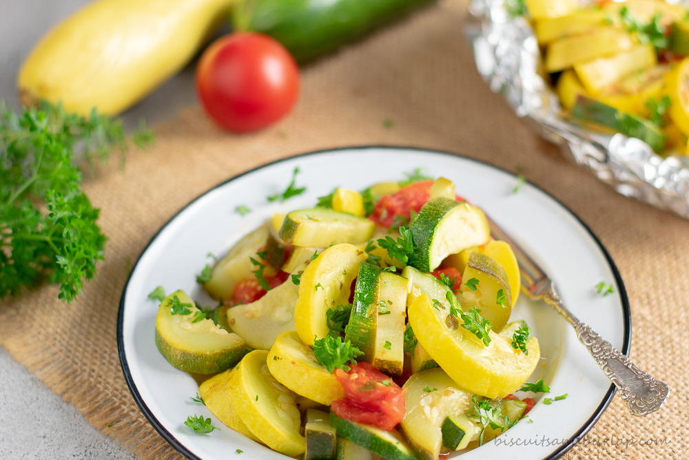 Veggie Foil Packs | FaveSouthernRecipes.com