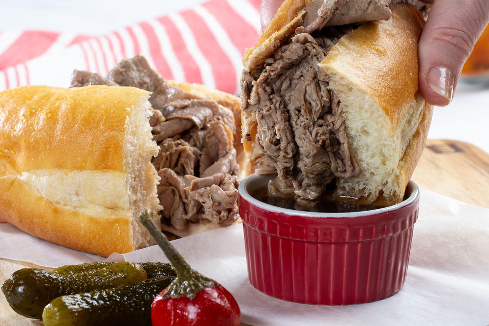 Classy French Dip | MrFood.com
