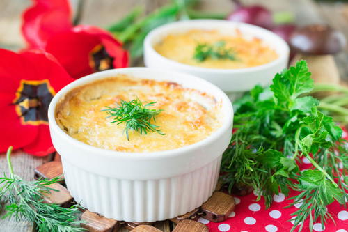 Russian Chicken and Mushroom Julienne | RecipeLion.com