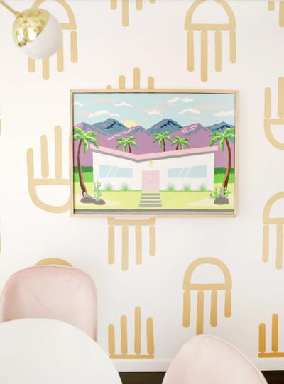 Printable Paint-By-Numbers Wall Art | DIYIdeaCenter.com