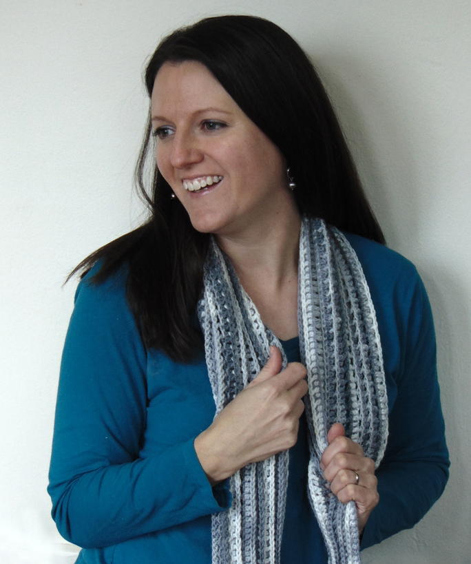 Modern Love Scarf | AllFreeCrochet.com