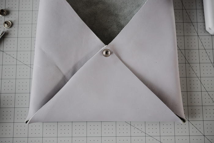 How to Make a Leather Envelope Clutch | FaveCrafts.com