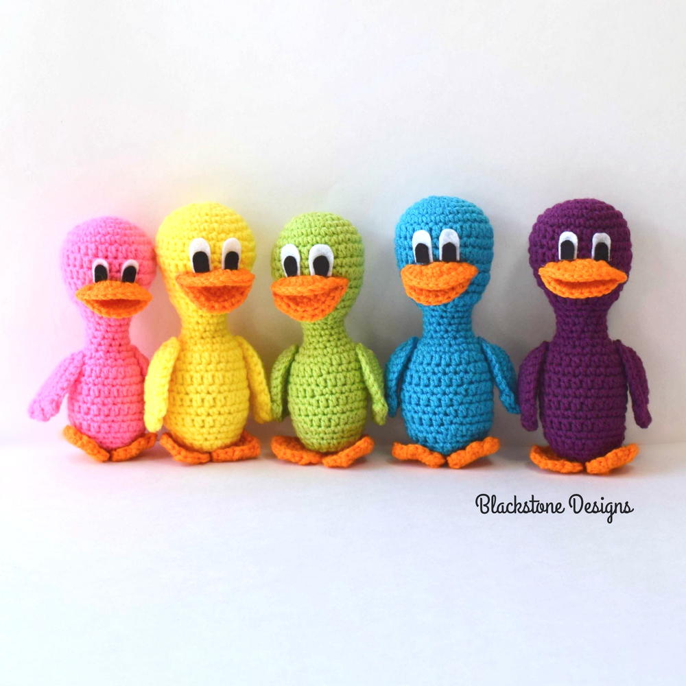 Beautiful Ducklings | AllFreeCrochet.com