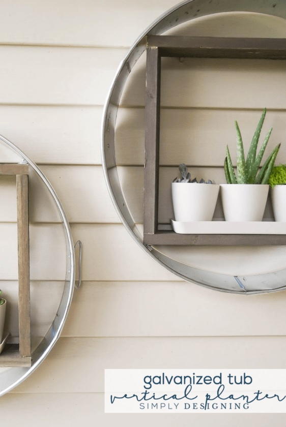 Rustic Farmhouse Shelf DIY | DIYIdeaCenter.com