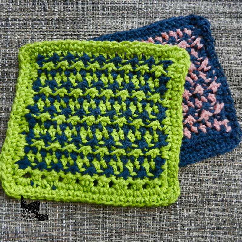 Windmill Dishcloth | AllFreeCrochet.com