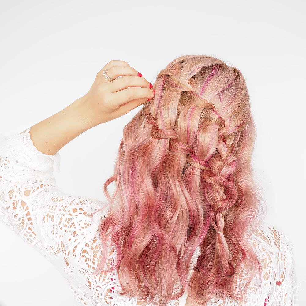 Diy Double Waterfall Braid 