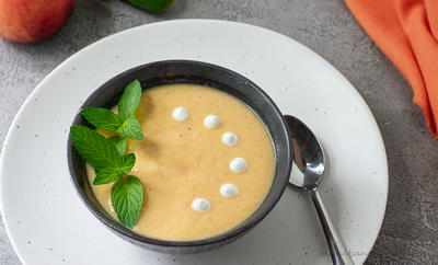 Chilled Peach Soup | FaveSouthernRecipes.com