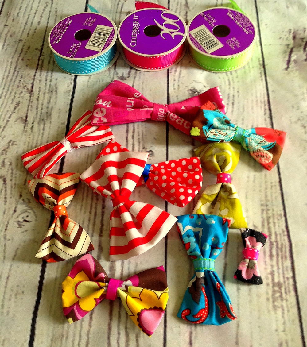 Fabric Bow Sewing Pattern | AllFreeSewing.com