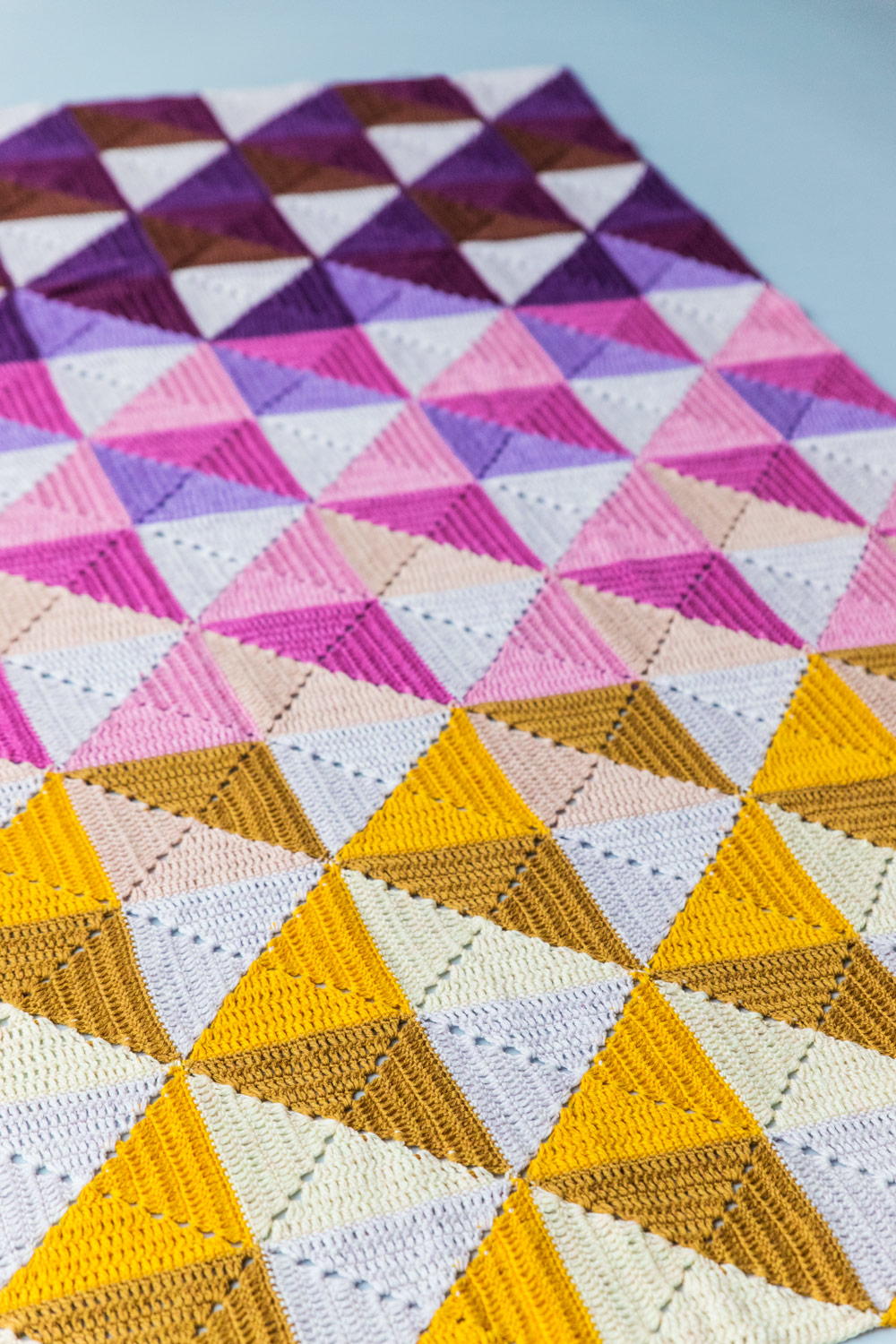 Origami Blanket | AllFreeCrochet.com