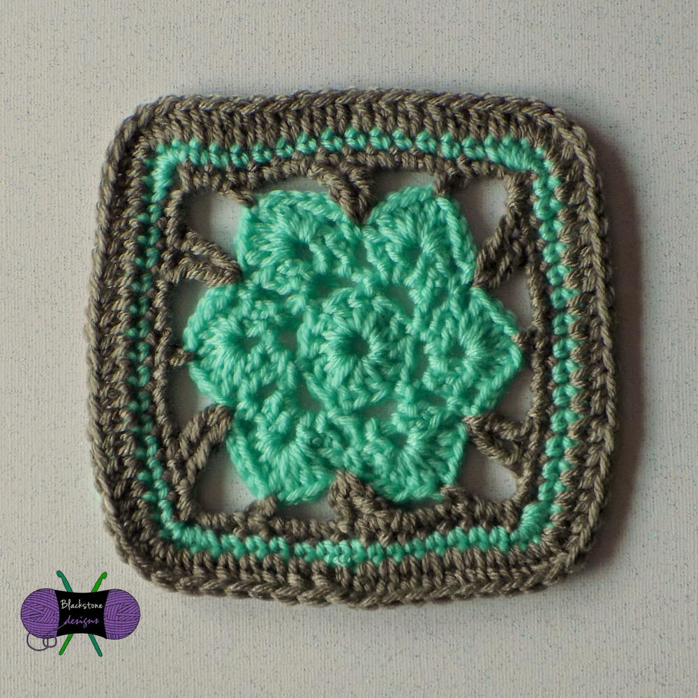 Primrose Square | AllFreeCrochetAfghanPatterns.com