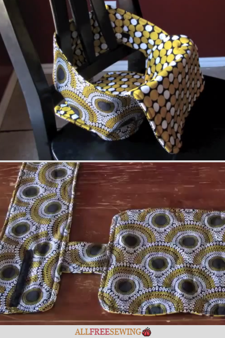 How to Make a Travel High Chair (Video Tutorial) | AllFreeSewing.com