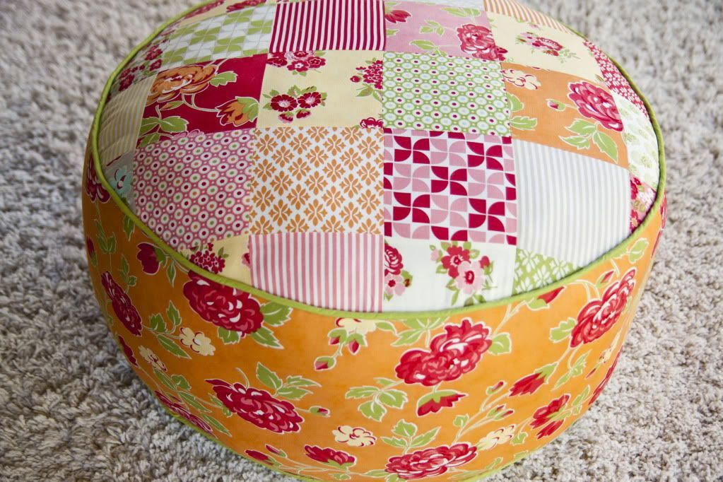 Tea Party Tuffet | FaveQuilts.com