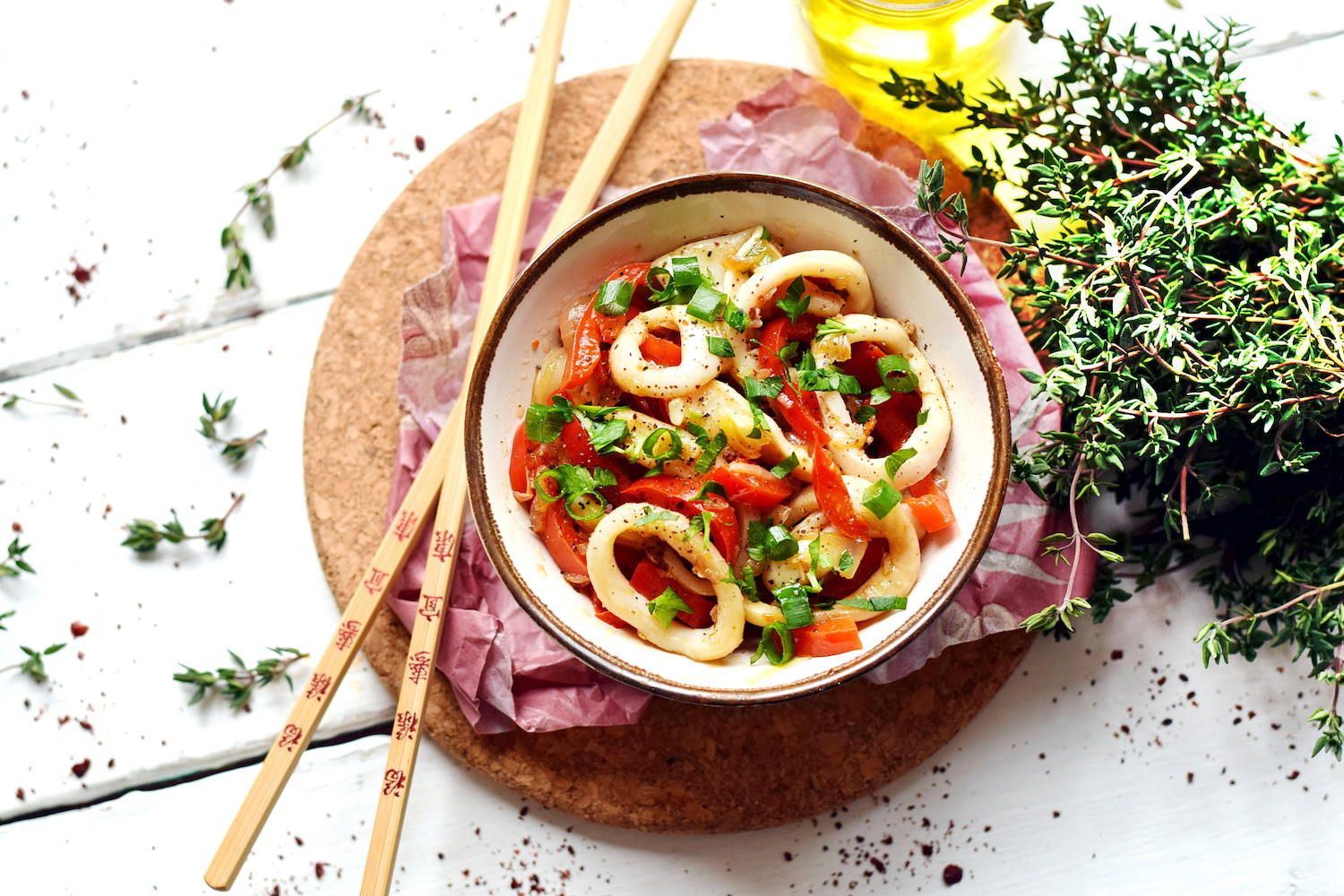 Chinese Style Calamari | AllFreeCopycatRecipes.com