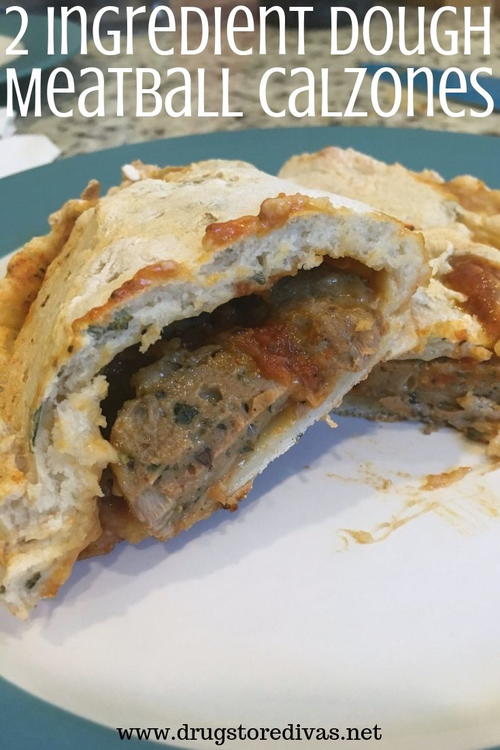2 Ingredient Dough Meatball Calzones | RecipeLion.com