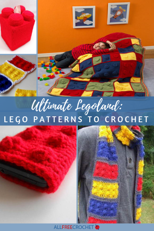 Ultimate Legoland: 10 Lego Patterns to Crochet | AllFreeCrochet.com