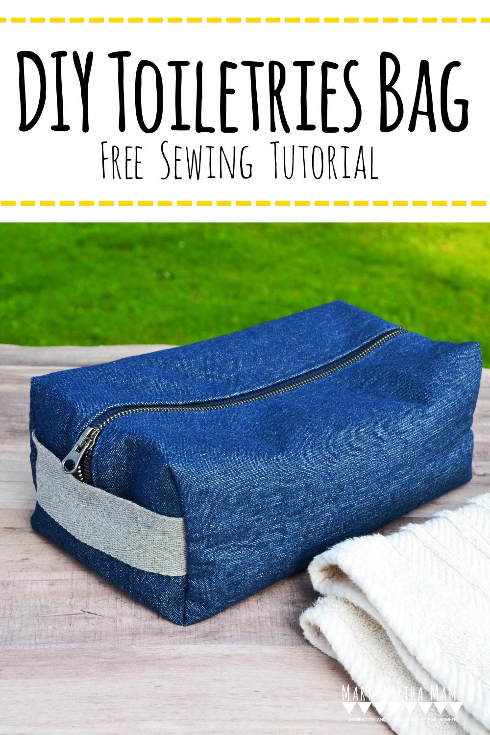 Boxy Toiletry Bag FaveCrafts