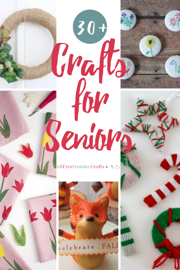 30+ Crafts for Seniors | AllFreeHolidayCrafts.com