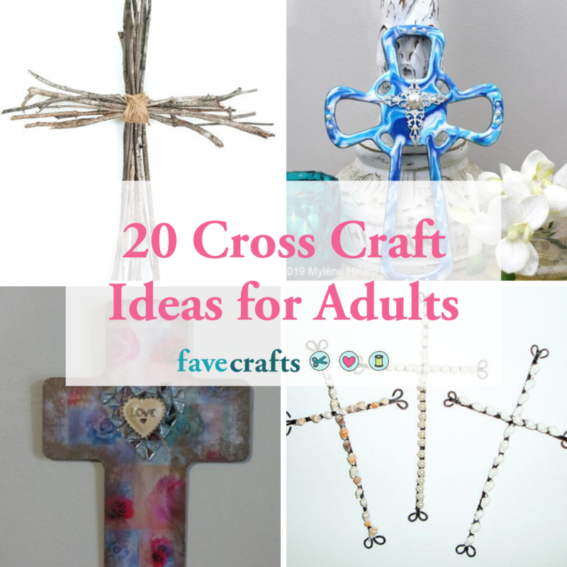 20 Cross Craft Ideas for Adults | FaveCrafts.com