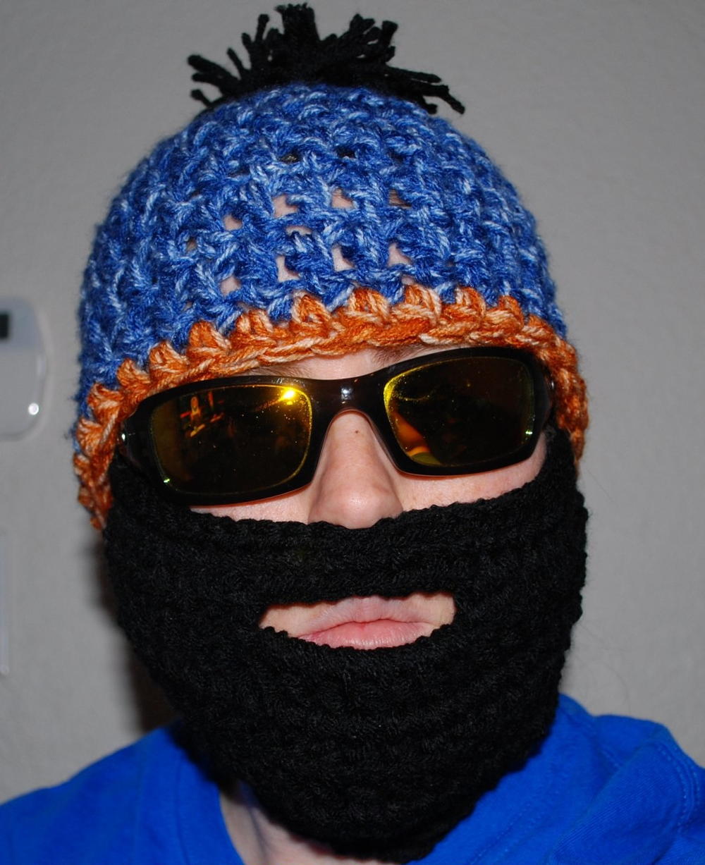 Child Sized Beard | AllFreeCrochet.com