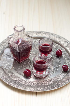 Homemade Sour Cherry Liqueu | RecipeLion.com