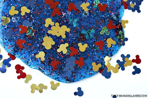 Mickey Mouse Slime | AllFreeKidsCrafts.com