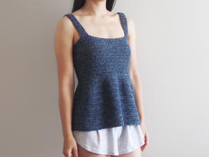 Emilia Tank Top | AllFreeCrochet.com