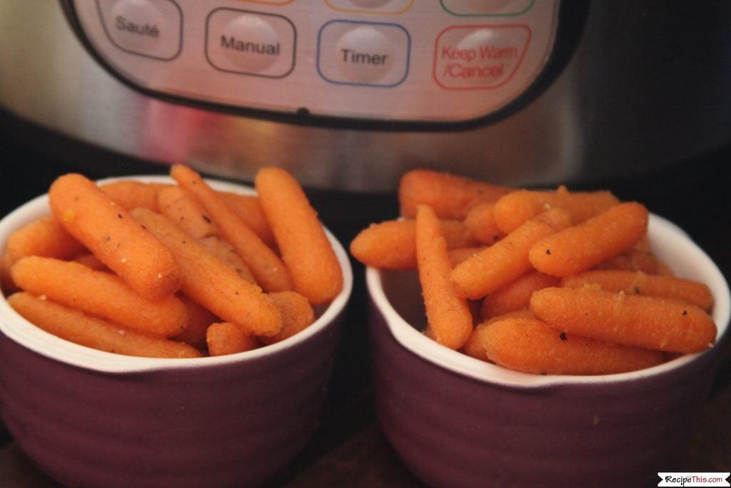 Pressure Cooker Baby Carrots | RecipeLion.com