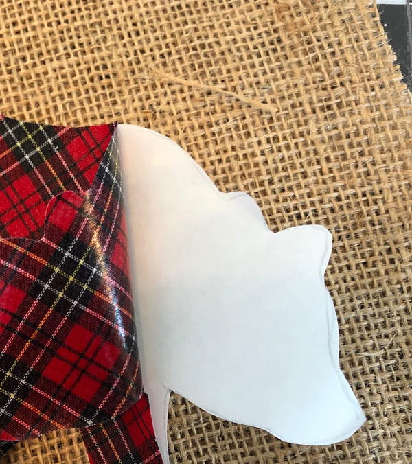 Rustic Burlap Bear Christmas Ornaments | FaveCrafts.com