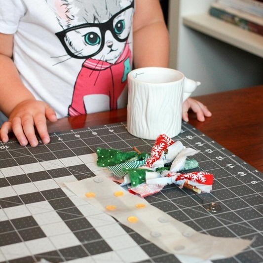 Kid-Friendly Fabric Tree Ornaments | FaveCrafts.com