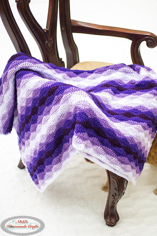 Tic Tac Toe Blanket | AllFreeCrochet.com