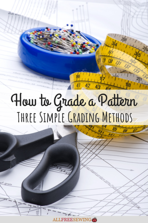 How to Grade a Pattern: 3 Simple Grading Methods | AllFreeSewing.com