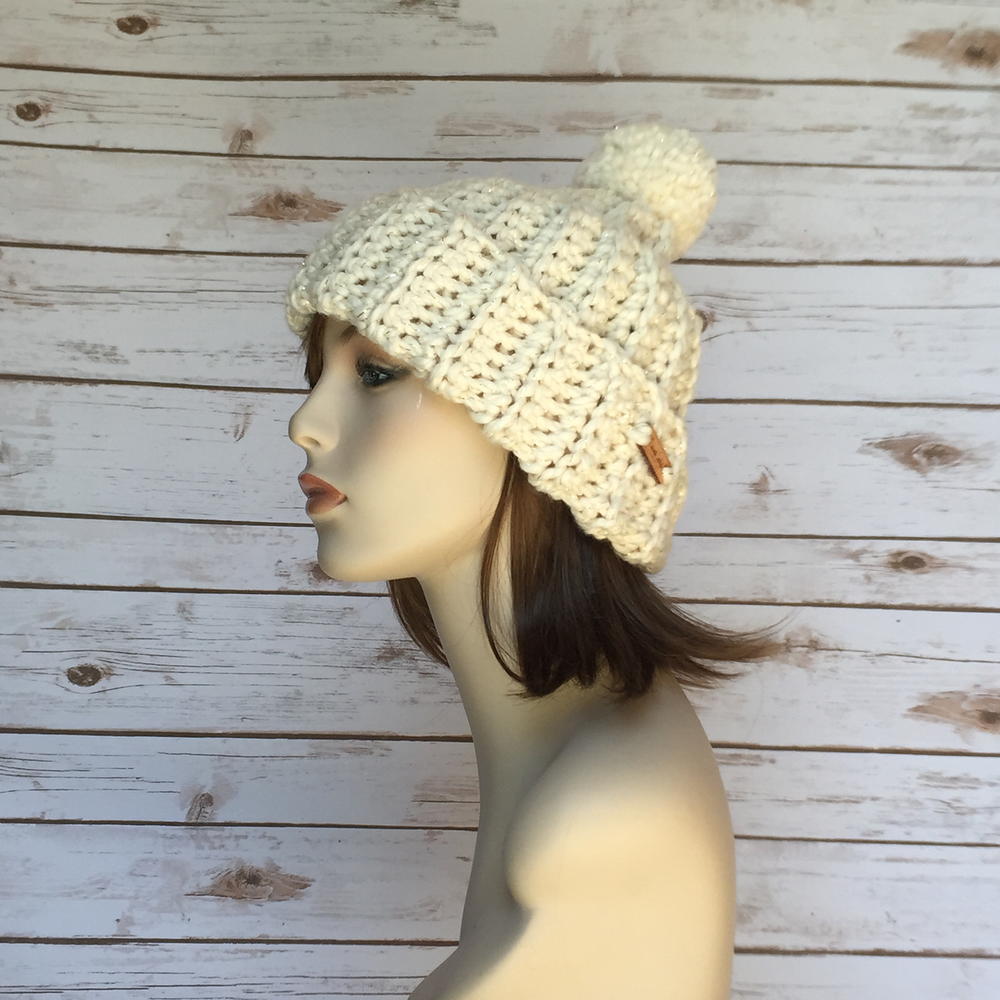Lacy Shells Hat | AllFreeCrochet.com