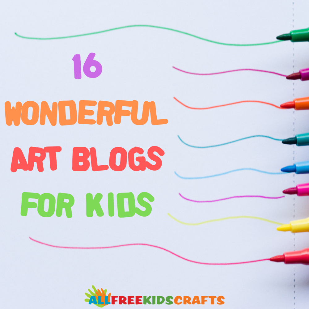 16 Wonderful Art Blogs for Kids | AllFreeKidsCrafts.com