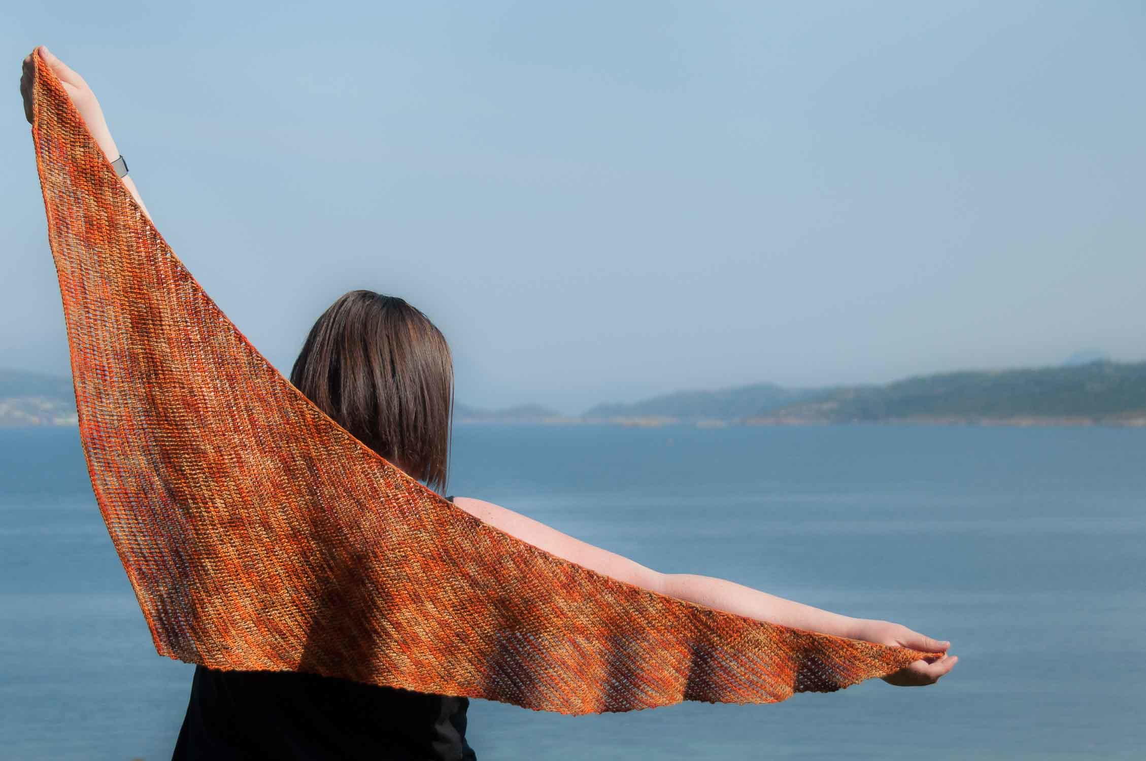 Autumn Leaves Shawl | AllFreeCrochet.com