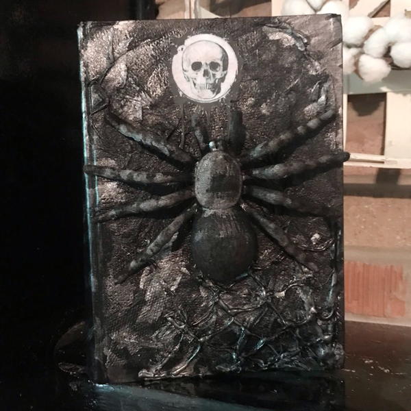 DIY Spellbook Halloween Craft | FaveCrafts.com