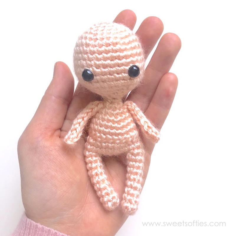 Baby Bean Doll Human Body Base | FaveCrafts.com