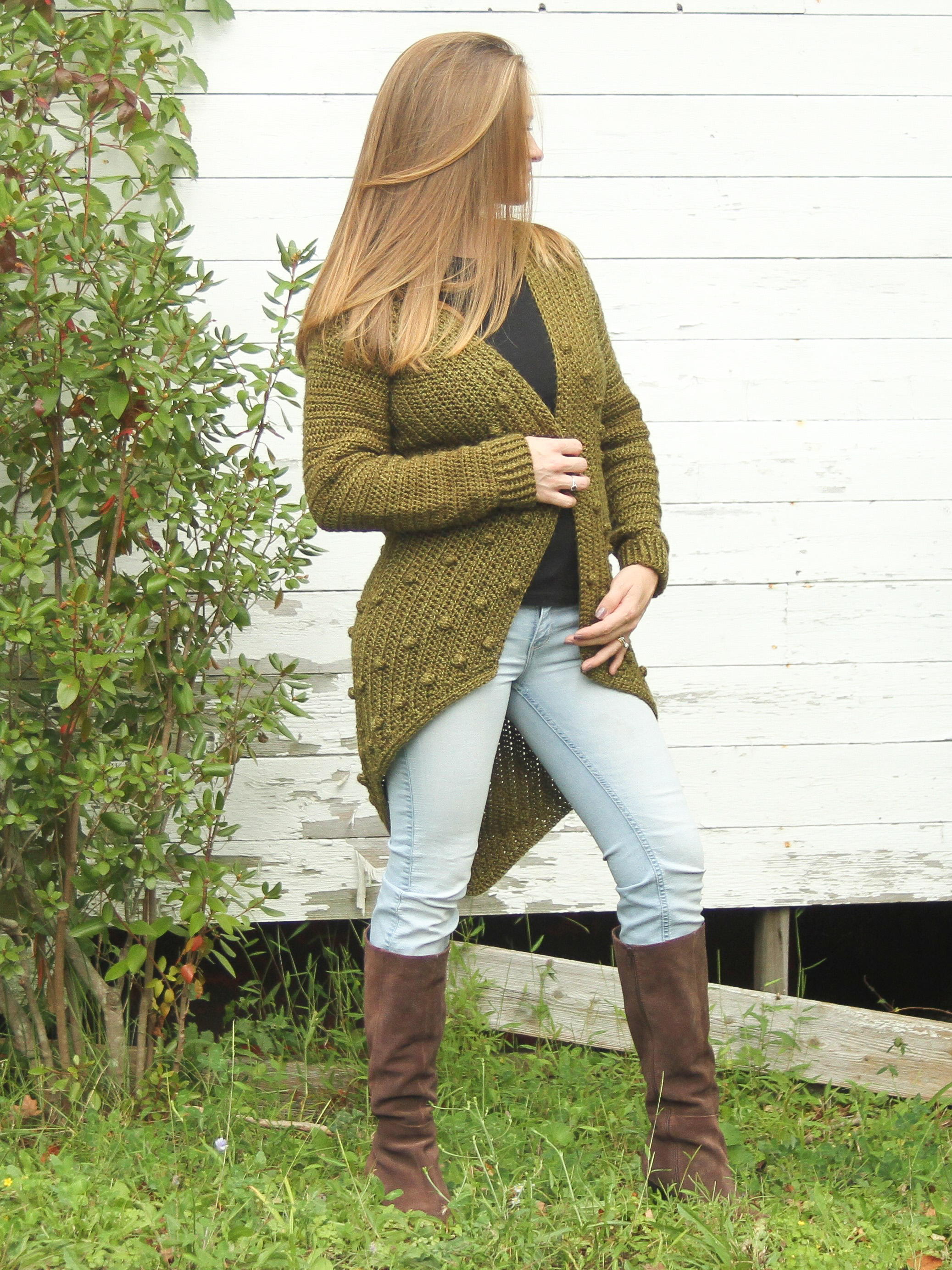 Beverly Cardigan | AllFreeCrochet.com