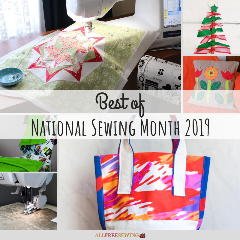Best of National Sewing Month 2019 | AllFreeSewing.com