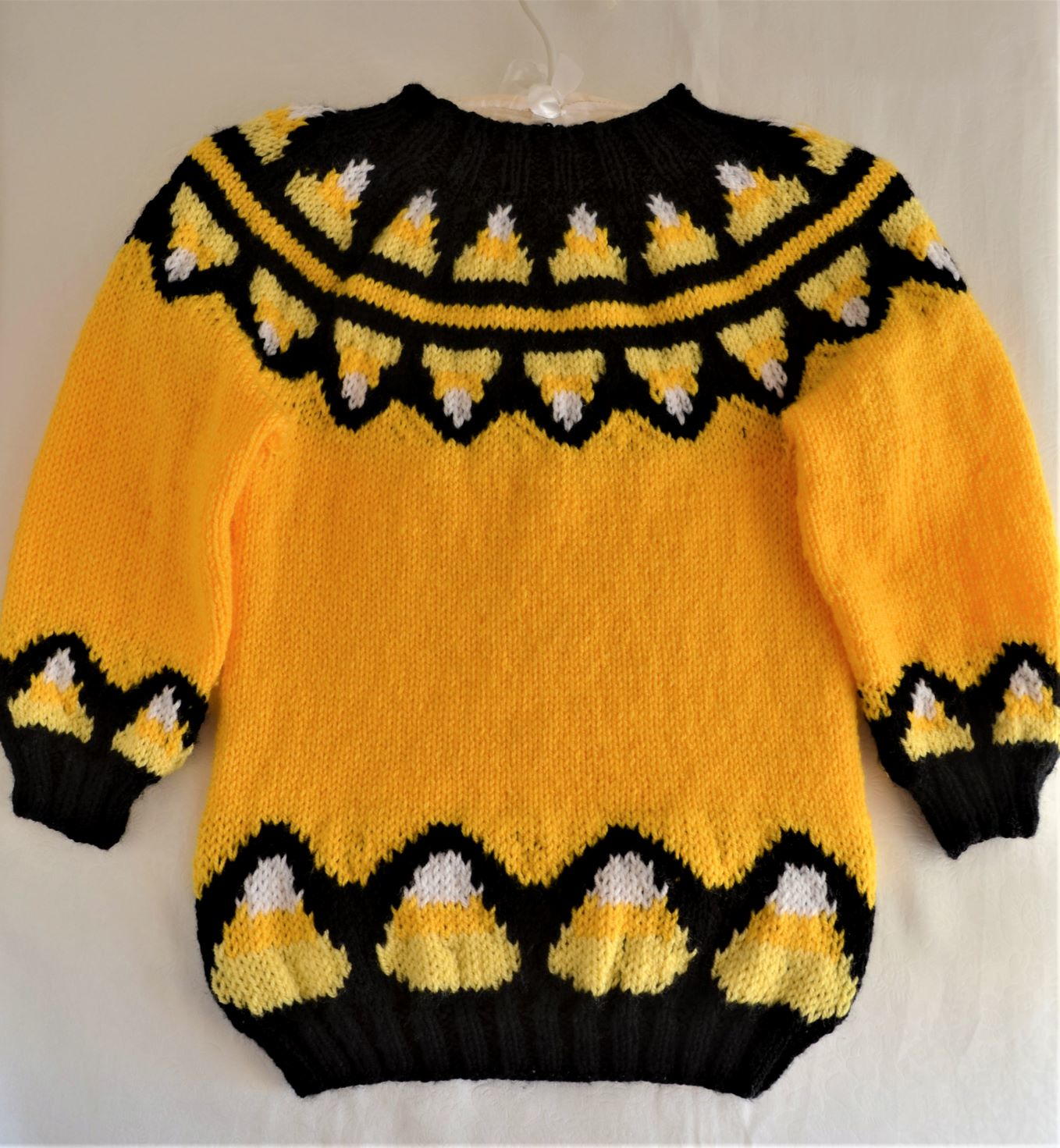 Candy Corn Sweater | FaveCrafts.com