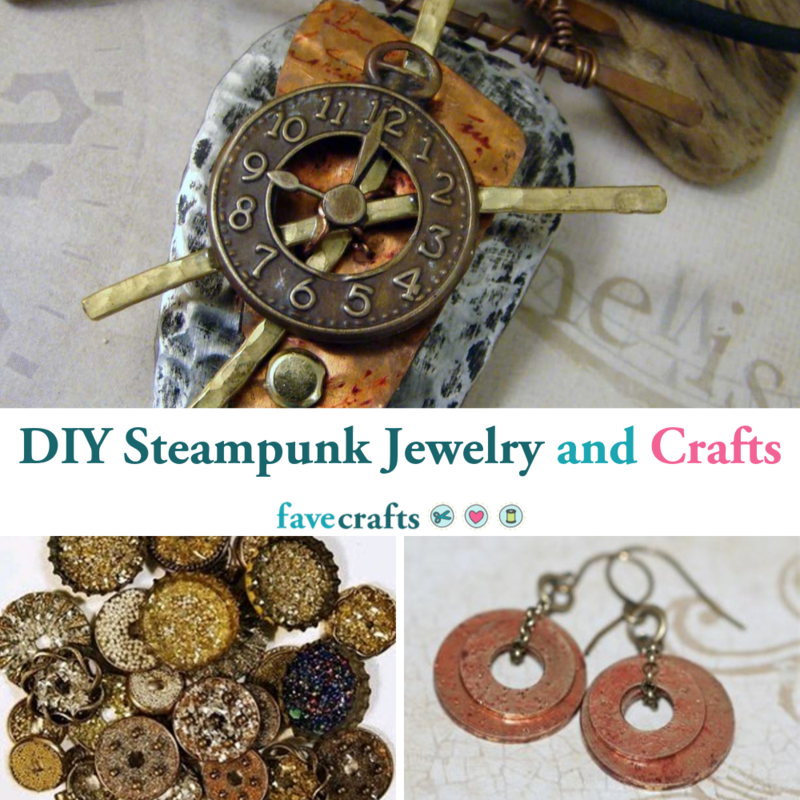 21 DIY Steampunk Jewelry Designs and Crafts | FaveCrafts.com