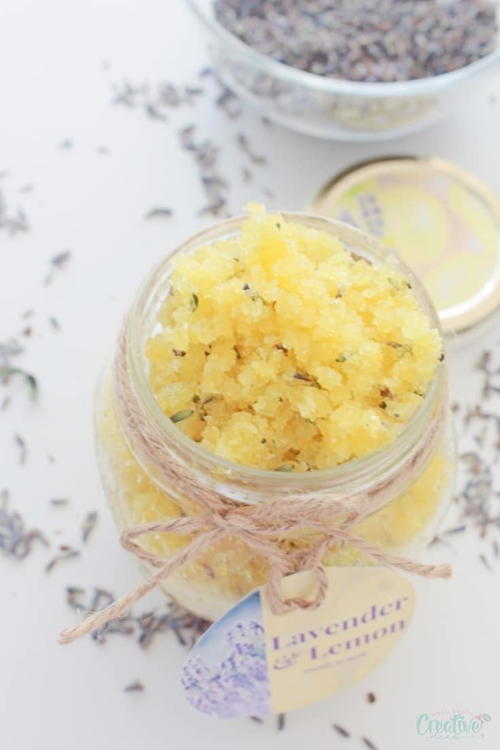 Homemade Hand Scrub | DIYIdeaCenter.com