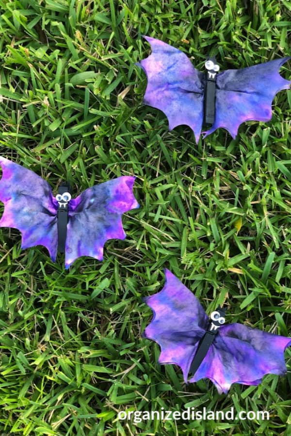 Dollar Store DIY Halloween Bat Decor | AllFreeHolidayCrafts.com