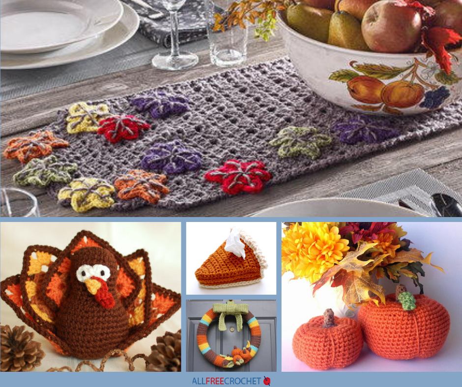 200+ Fall Crafts and Thanksgiving Crochet Patterns | AllFreeCrochet.com
