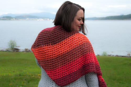 Feels Like Fall Shawl | FaveCrafts.com