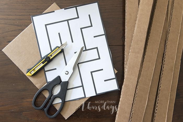 Kessel Run Marble Maze | AllFreeKidsCrafts.com