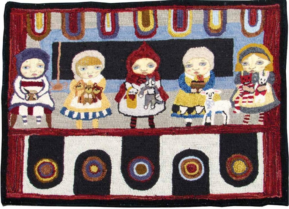 Paint Your Wool with Ink | rughookingmagazine.com