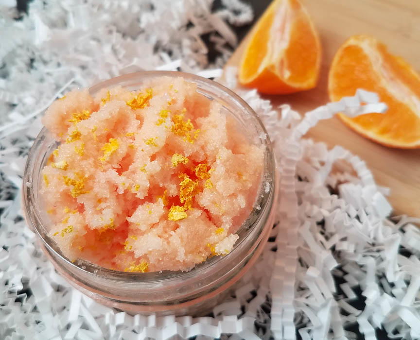 Homemade Orange Sugar Scrub Recipe | FaveCrafts.com